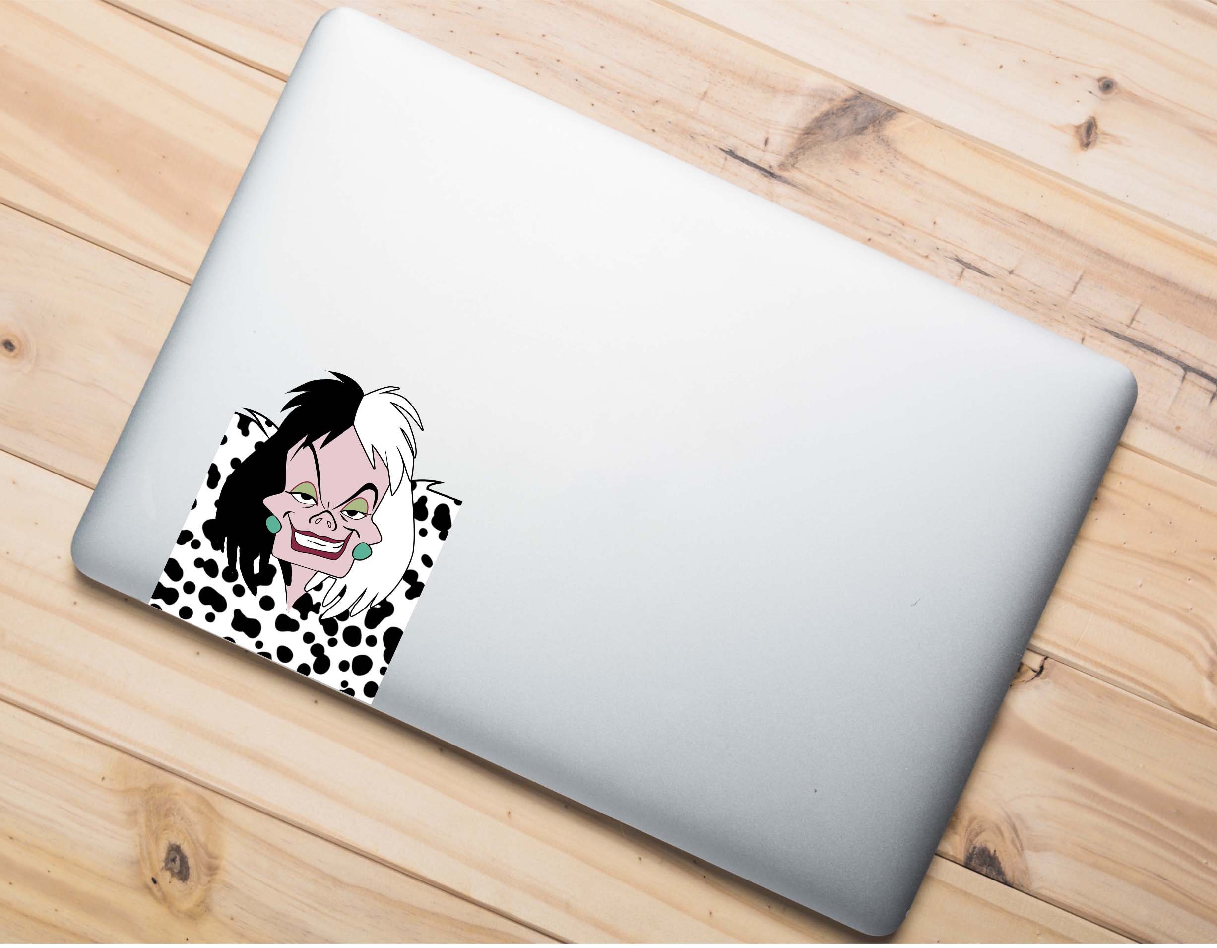 Cruella Deville Peeker Vinyl Sticker Great for Parties Car - Etsy
