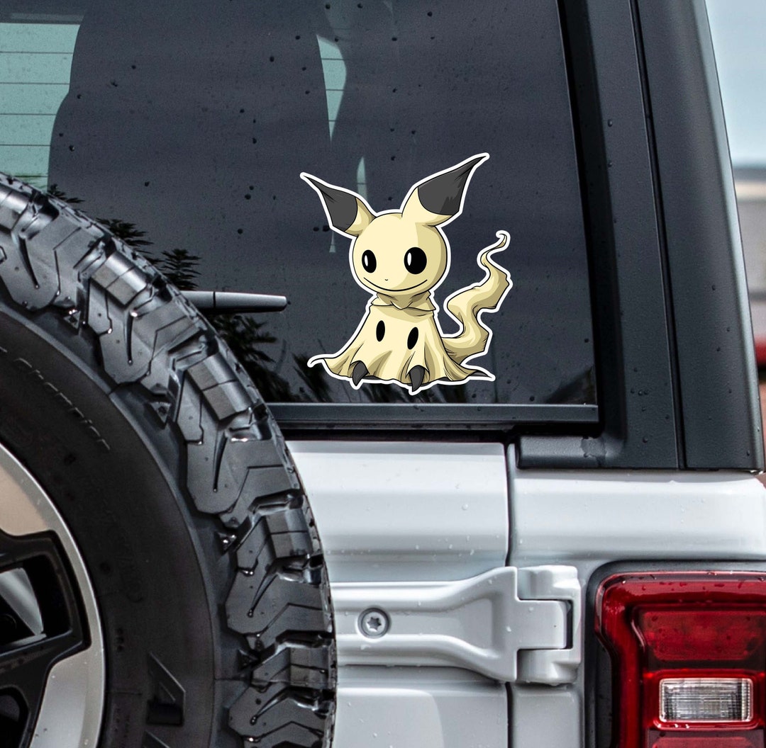 Pokemon Mimikyu Vinyl Sticker Great for Parties, Car Windows/bumpers ...