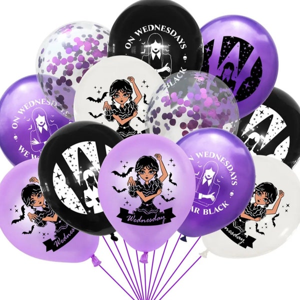 Wednesday Balloons - Etsy