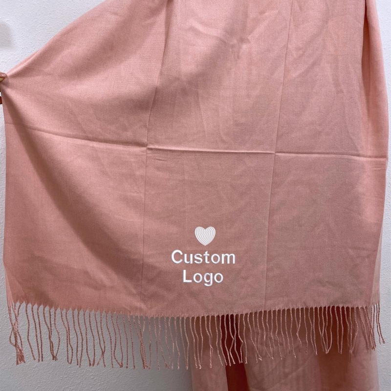 Custom Shawl With Logo - Etsy UK