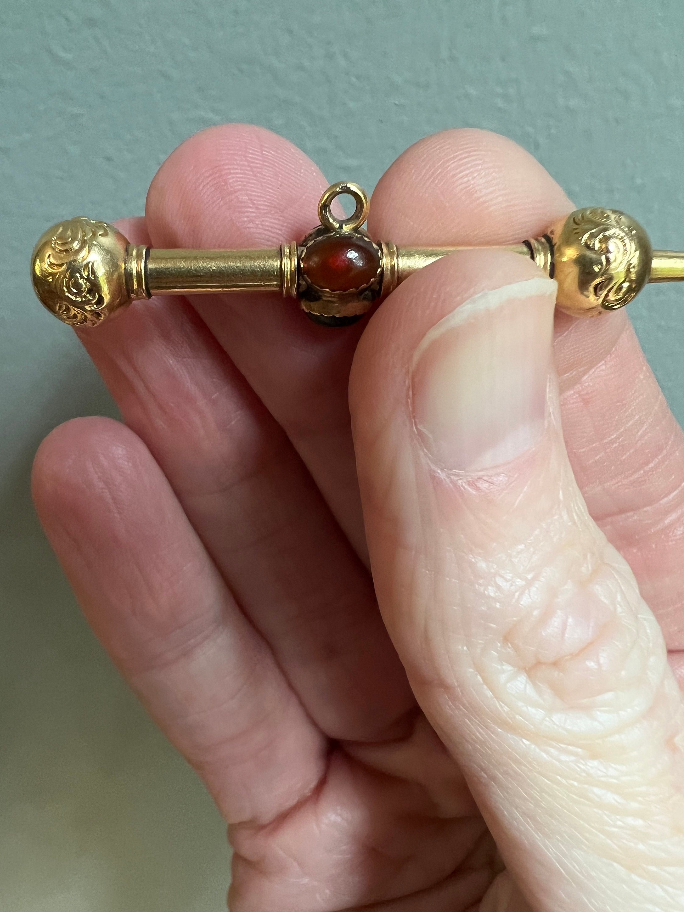 Antique 18ct Gold Watch Key Fob - Etsy