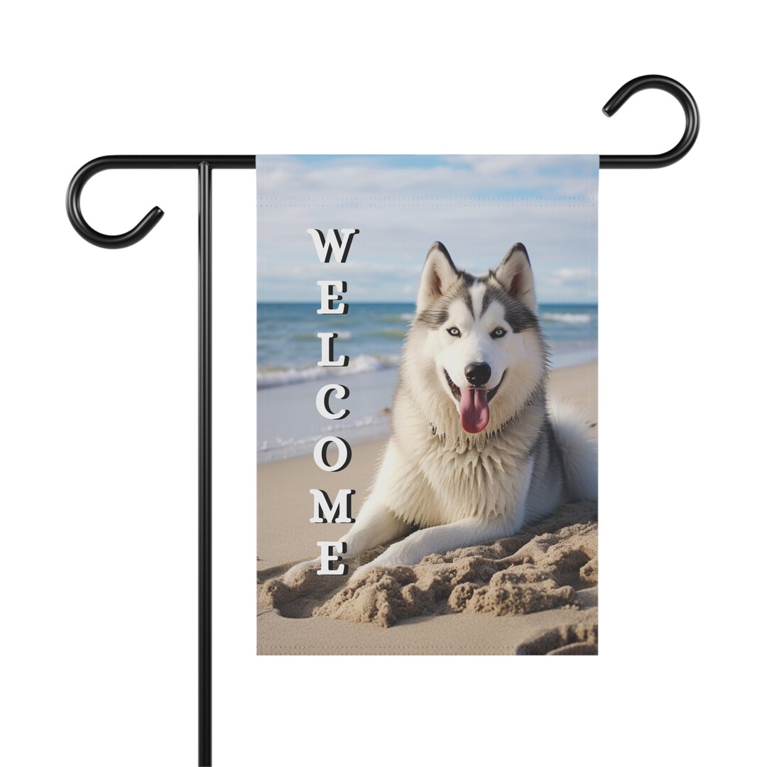 Personalized Dog Garden Flags, Modern Garden Flags, Custom Garden Flags ...