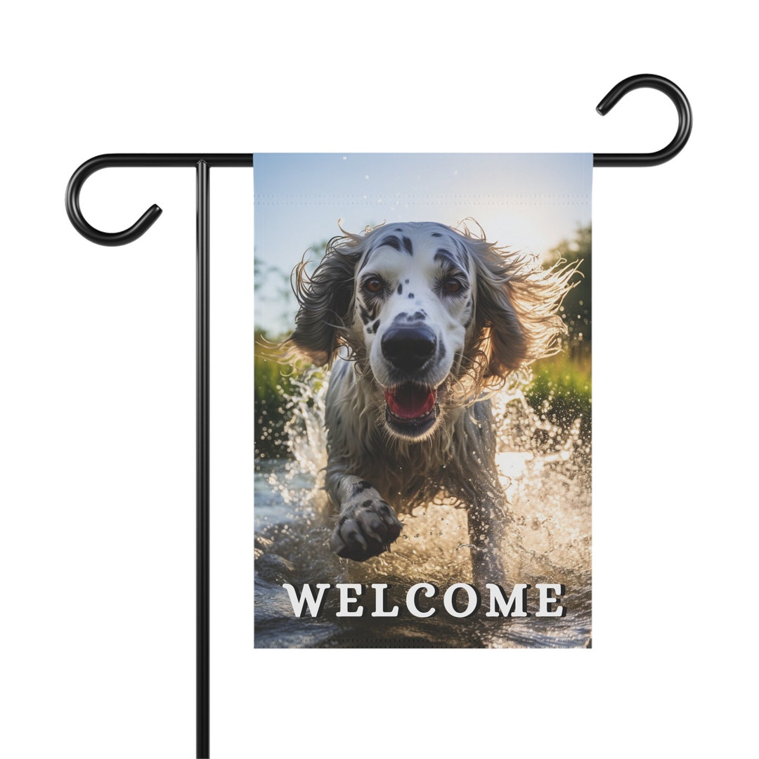 Personalized Dog Garden Flags, Modern Garden Flags, Custom Garden Flags ...