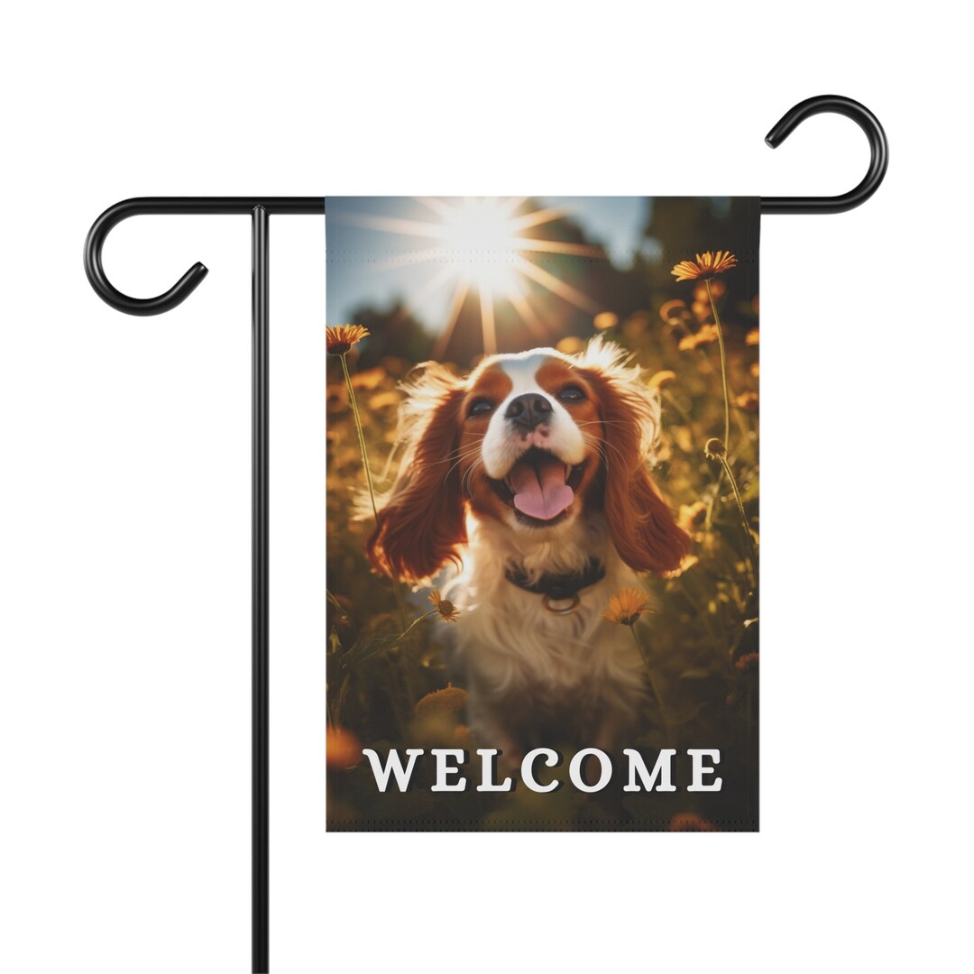 Personalized Dog Garden Flags, Modern Garden Flags, Custom Garden Flags ...