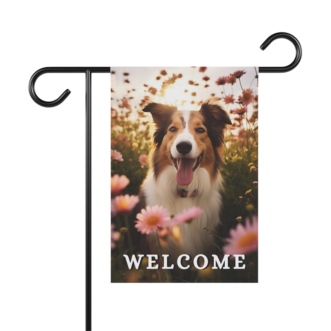 Personalized Dog Garden Flags, Modern Garden Flags, Custom Garden Flags ...