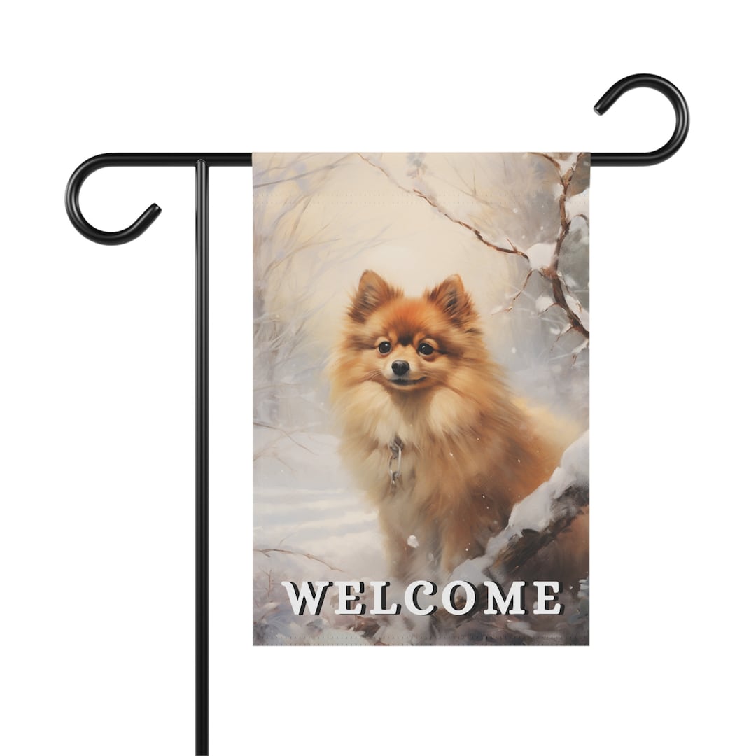 Personalized Dog Garden Flags, Modern Garden Flags, Custom Garden Flags ...