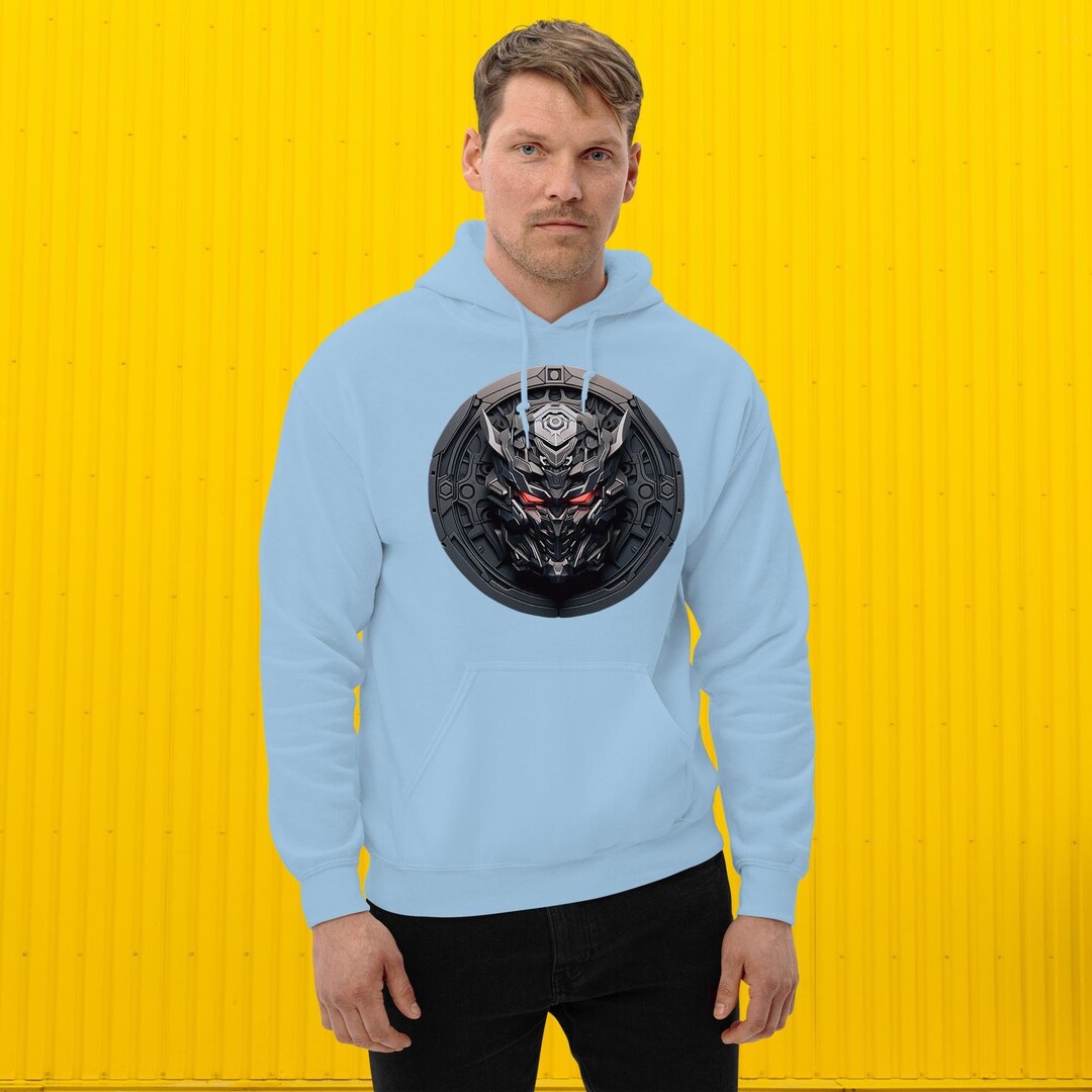 Hex-command Unleashed Stainless Steel Transformers Emblem Adorns This ...