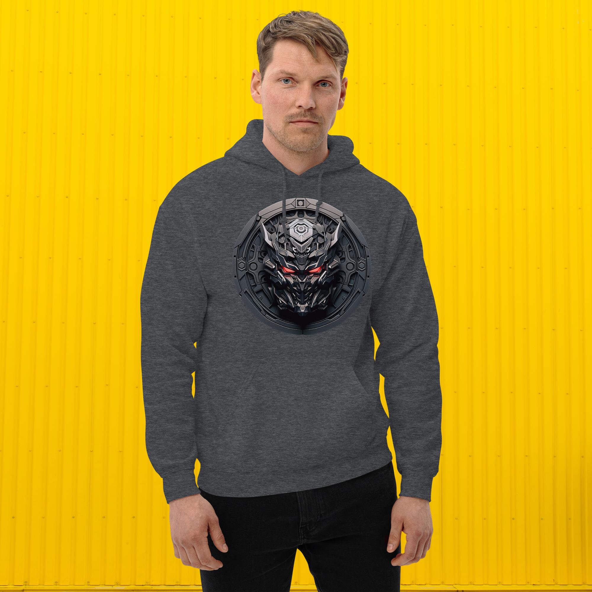 Hex-command Unleashed Stainless Steel Transformers Emblem Adorns This ...