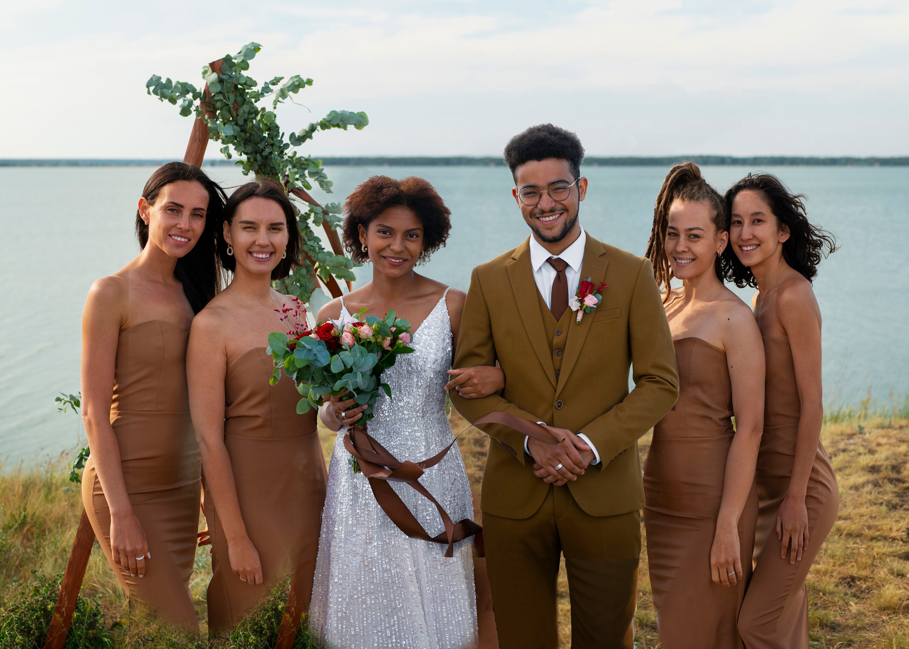 Photo Merge or Add People to Photo, Wedding Photo, Add Loved Ones to ...