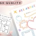 All About Me Digital Download | First Day of School Coloring Page ...