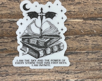 Fourth Wing Sticker - Etsy