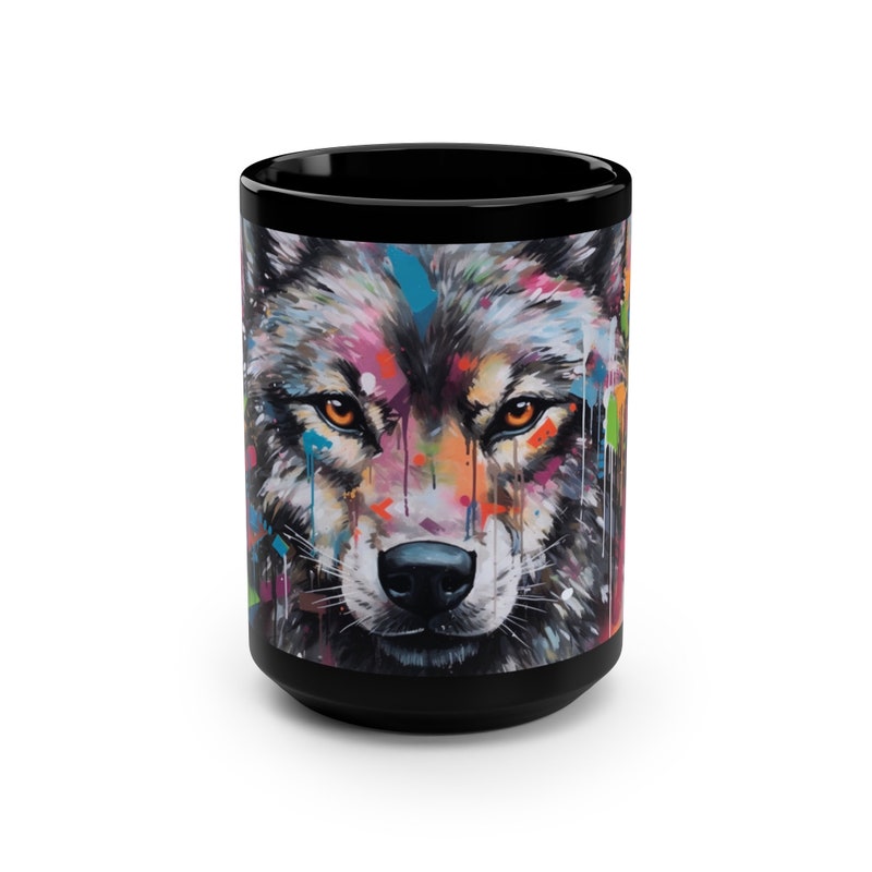 Wolf Coffee Mug - Etsy