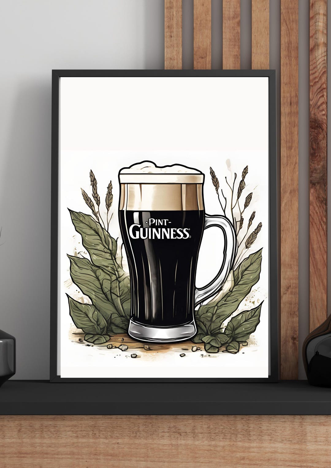 Guinness Poster/pub Art/irish Prints/wall Prints/wall Art/splittheg ...