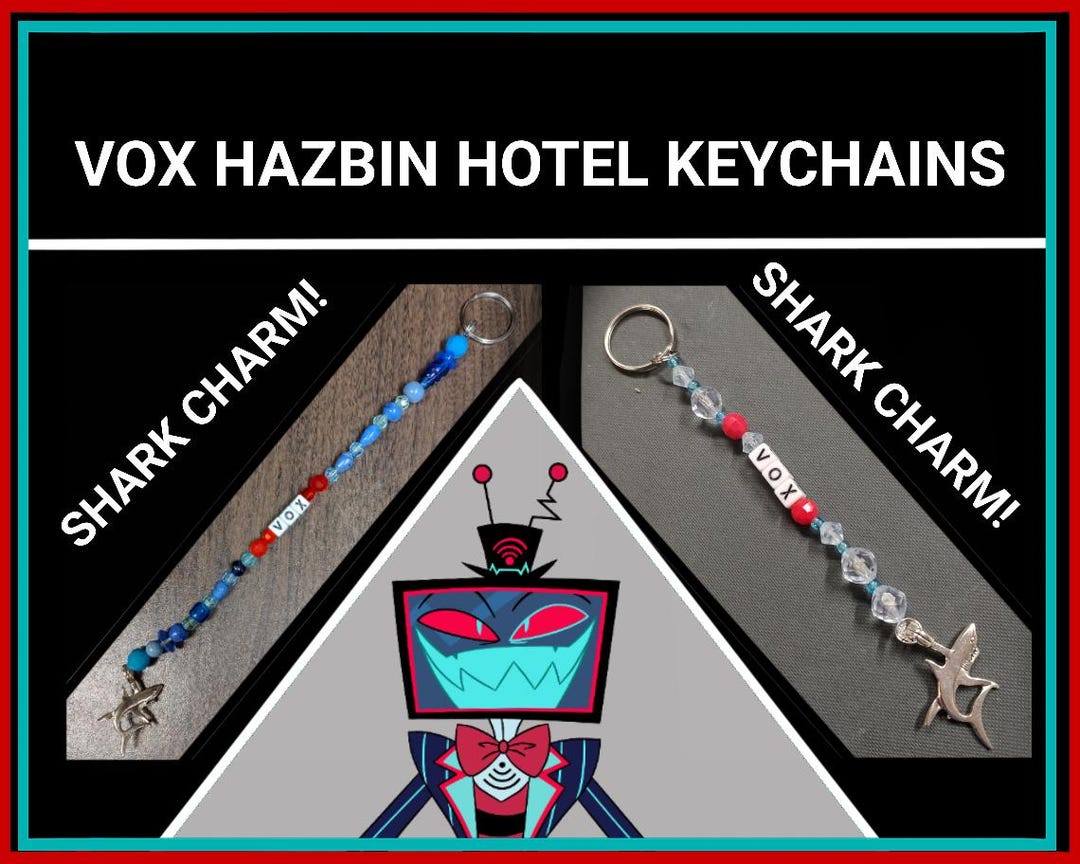 Vox Hazbin Hotel Inspired Kandi Bracelet With Charms Jewelry - Handmade ...