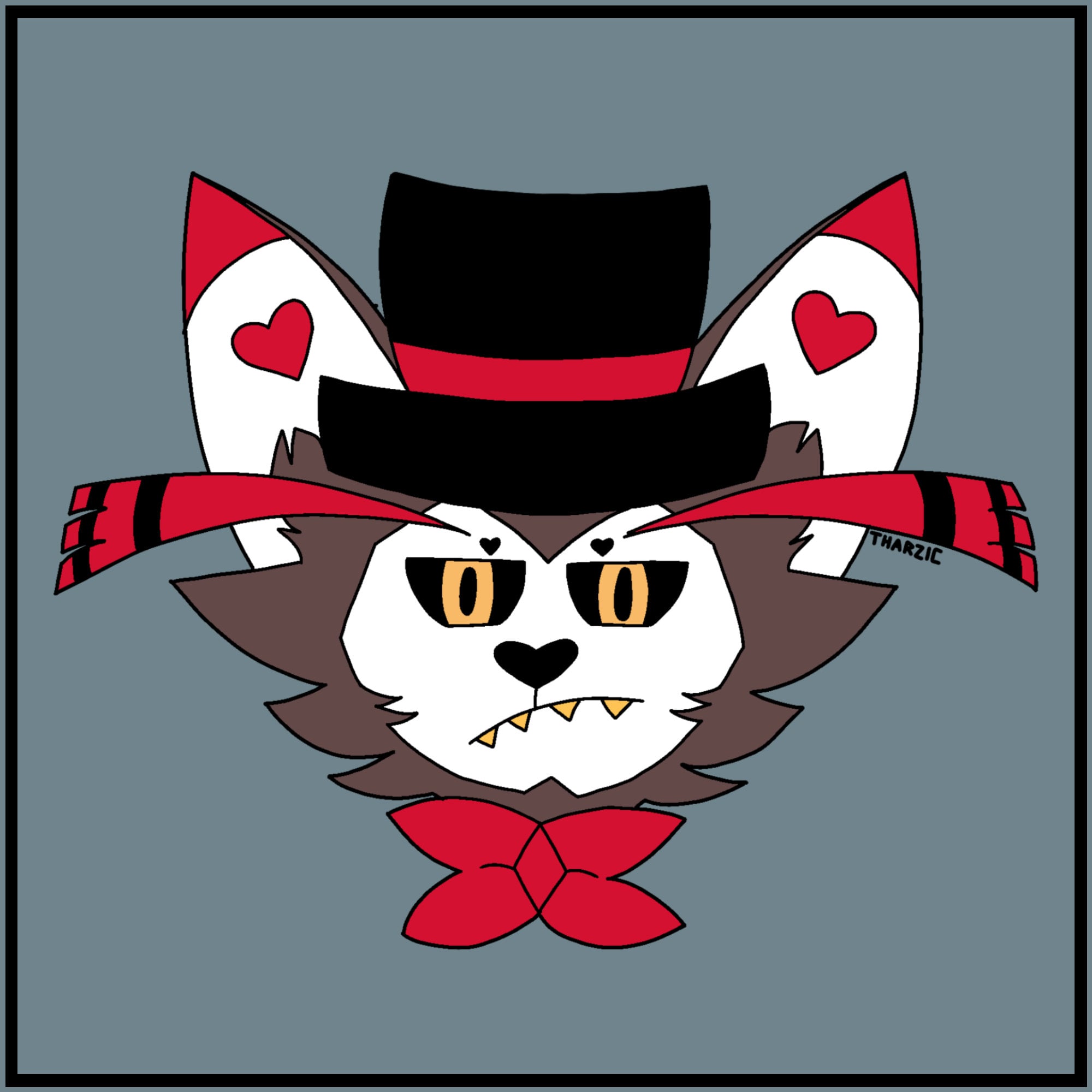 Husk Sticker - Hazbin Hotel Inspired - 3in - Husker Sticker - Etsy