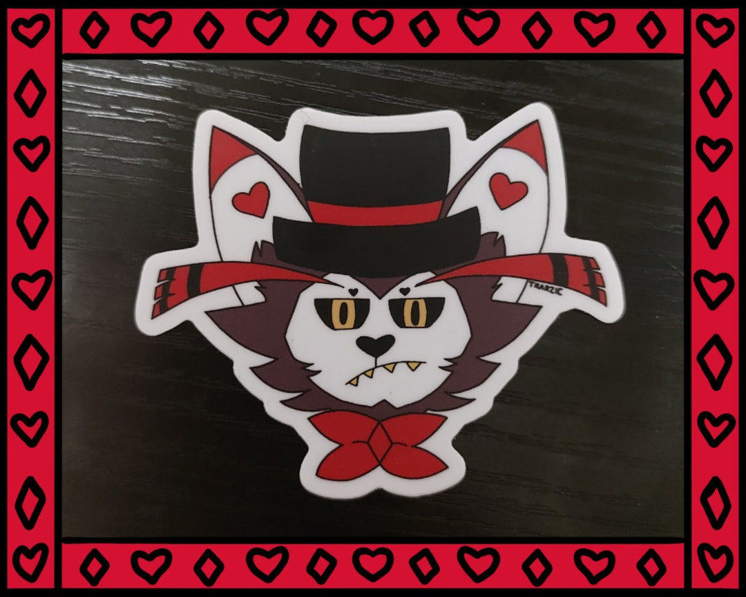 Husk Sticker - Hazbin Hotel Inspired - 3in - Husker Sticker - Etsy