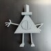 Bill Cipher Figure/keychain Gravity Falls Inspired - Etsy