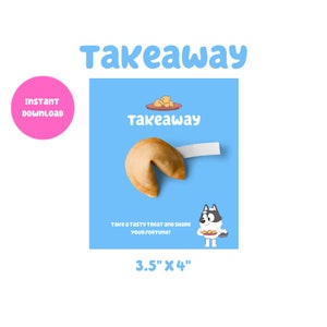 Bluey Party Favors Takeaway Digital Download - Etsy