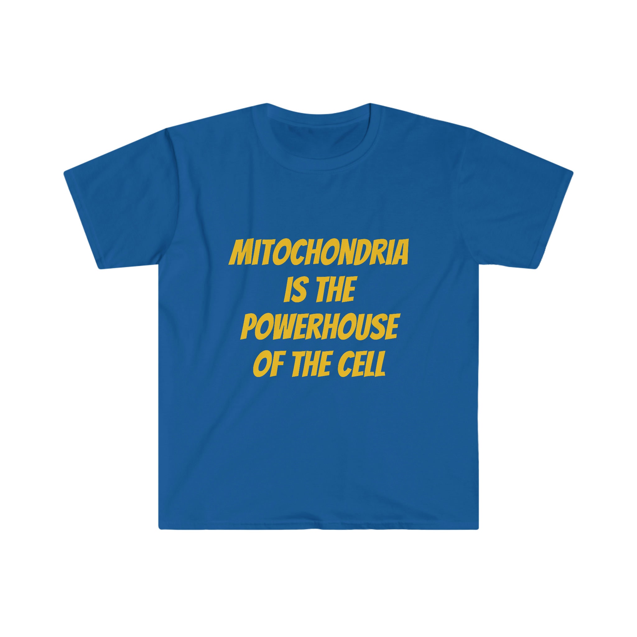 Mitochondria is the Powerhouse of the Cell T-shirt Funny Dad Joke Pun ...