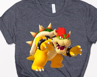 Super Mario Bowser Shirt, Bowser Shirt, Nintento World Shirt, Super ...