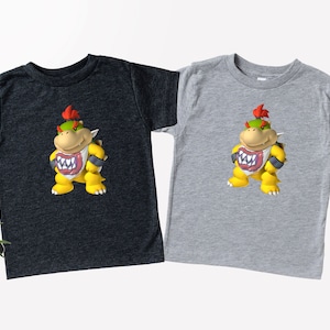 Bowser Jr Shirt, Cute Bowser Jr Shirt, Super Mario Shirt, Birthday Gift ...