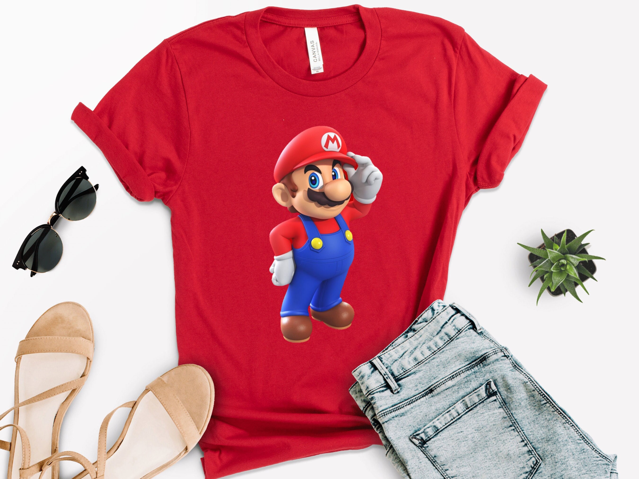 Super Mario Bros. Shirt, Retro Gamer Tee - Etsy