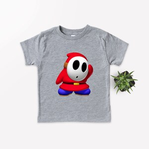 Shy Guy Shirt: Super Mario Bros Retro Gamer Tee - Etsy