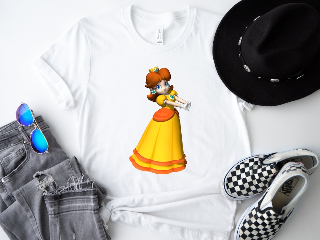 Princess Daisy Shirt: Super Mario Bros Tee - Etsy