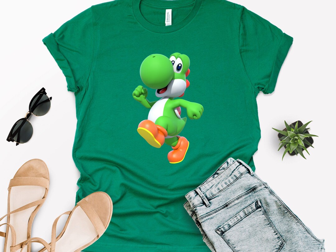 Mario Bros Yoshi Shirt, Cute Yoshi Shirt, Super Mario Yoshi Shirt ...
