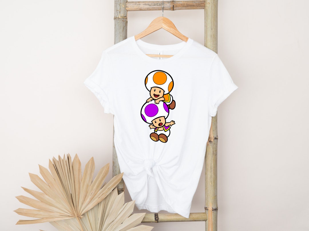 Mario Toad Shirt: Super Mario Bros Gamer Tee - Etsy