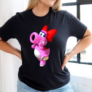 Birdo Super Mario T-shirt: Retro Gaming Tee - Etsy