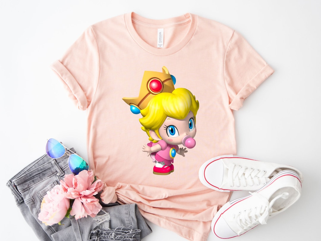 Baby Princess Peach Shirt, Princess Peach Mario Shirt, Super Mario ...