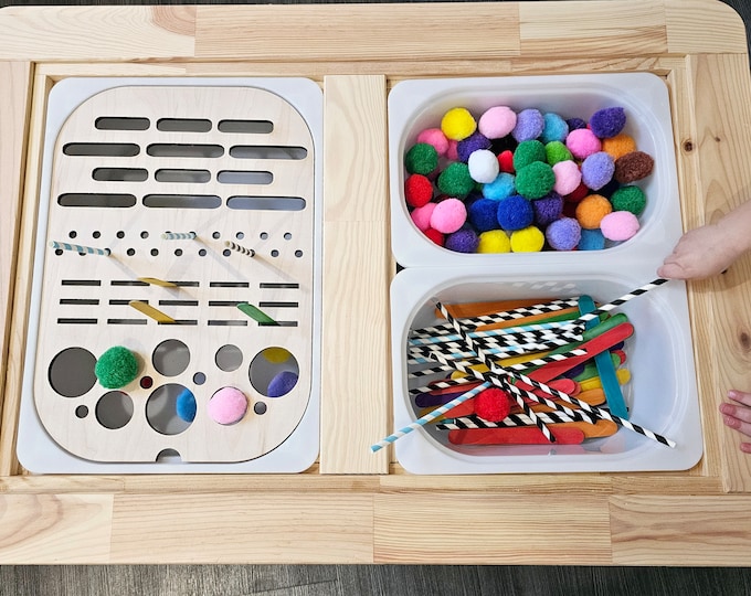FLISAT Color Inserts - Montessori - Insert Only - Wooden Insert - IKEA ...