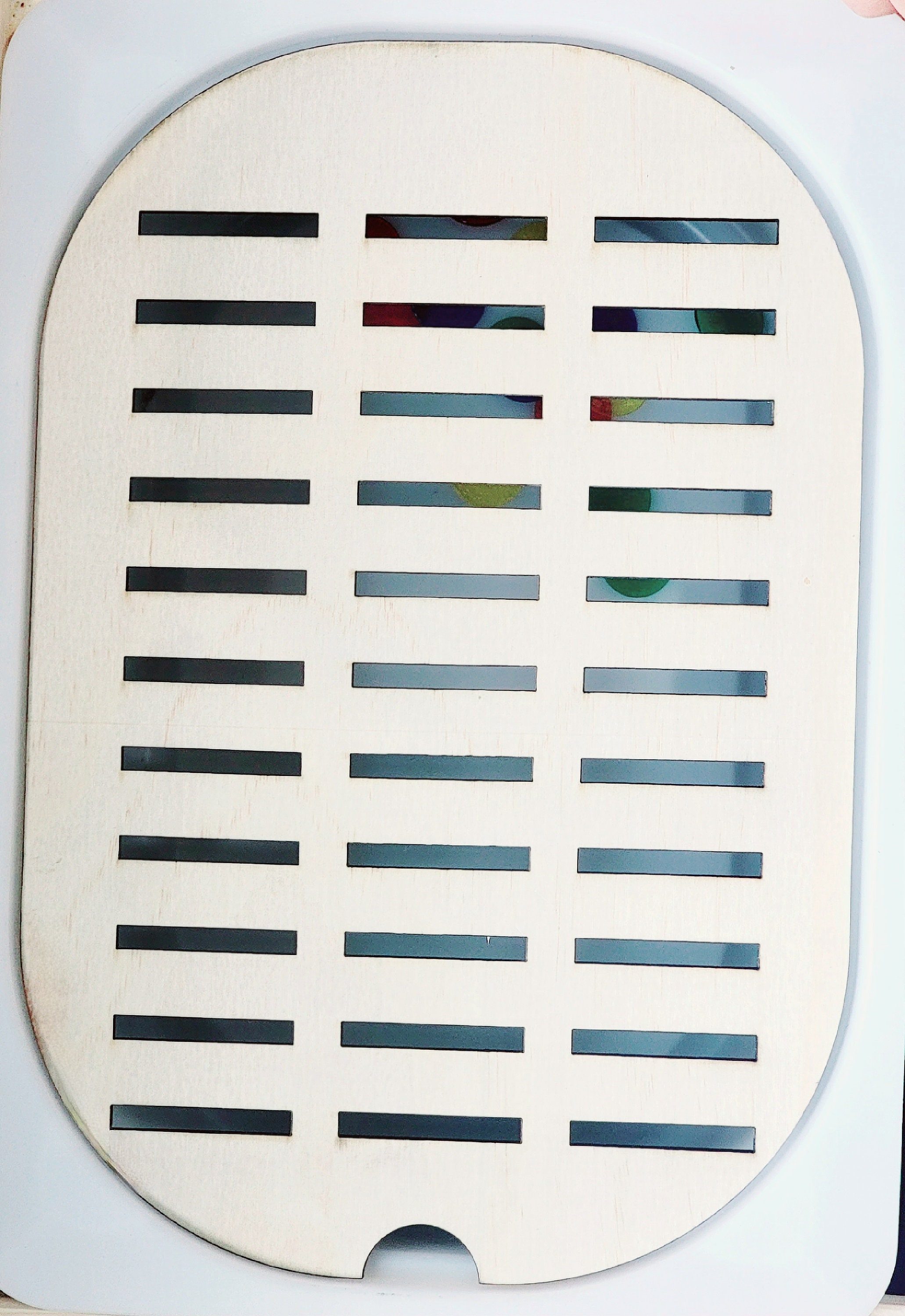 Wood Slot Insert for IKEA Flisat Table | Small Insert for Trofast Bin ...