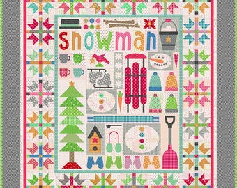 Let's Make a Snowman Sew Along Kit by Lori Holt of Bee in My Bonnet ...