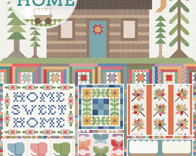 Home Town Welcome Quilt Kit - Featuring Home Town Fabrics From Riley ...