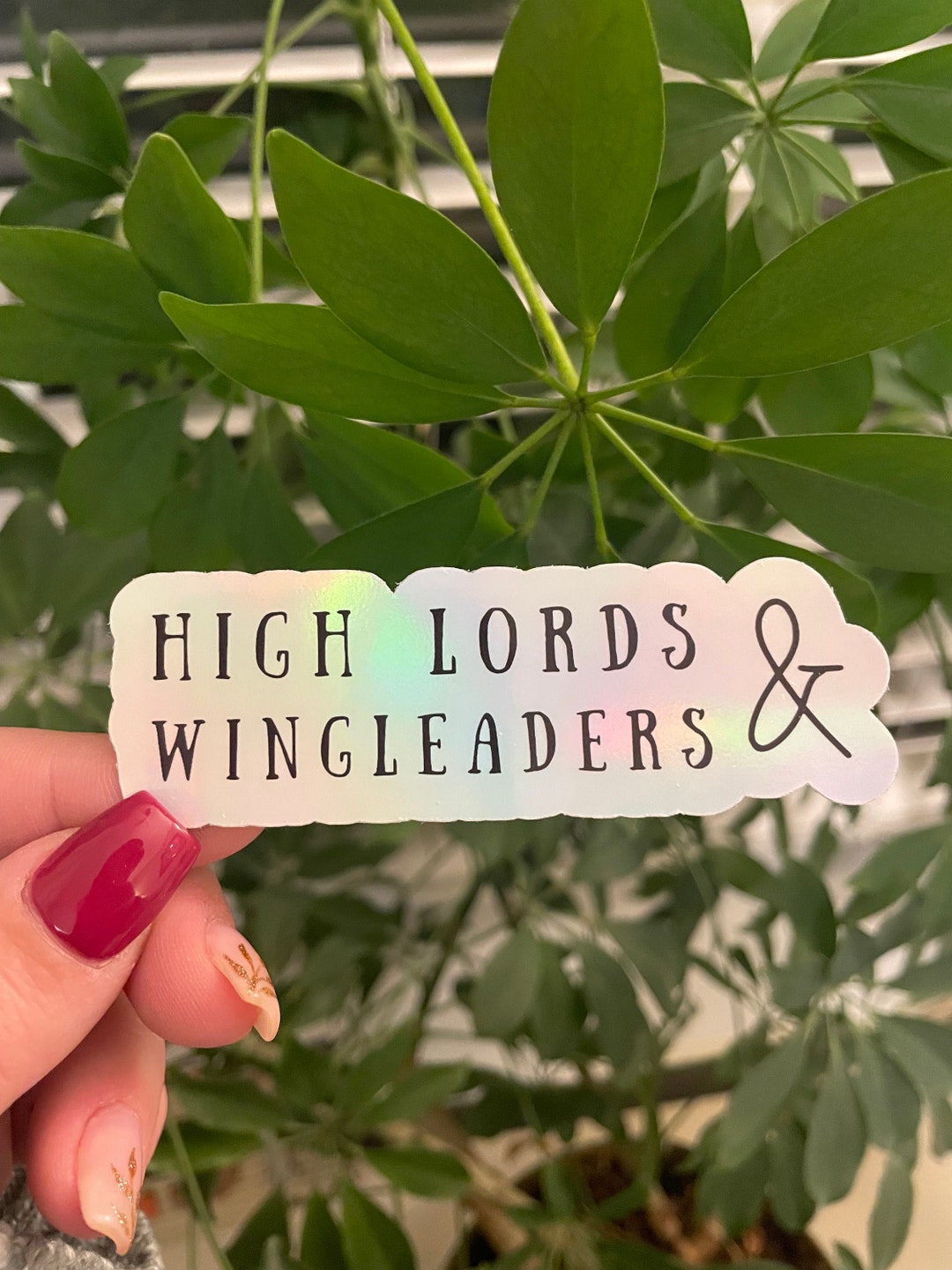 High Lords & Wingleaders Sticker - Etsy