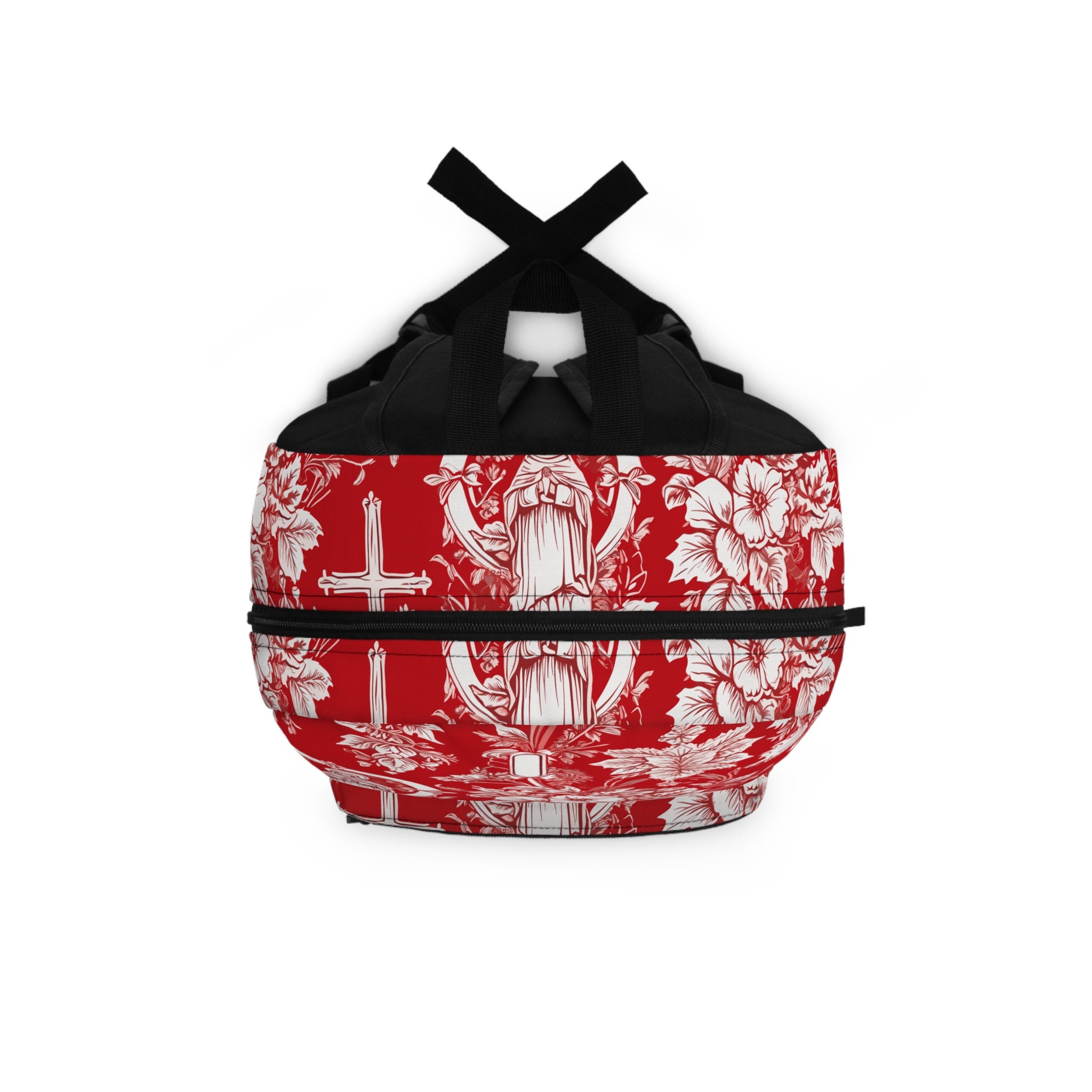 Catholic Backpack Jesus Monk Religious Bag red and White - Etsy