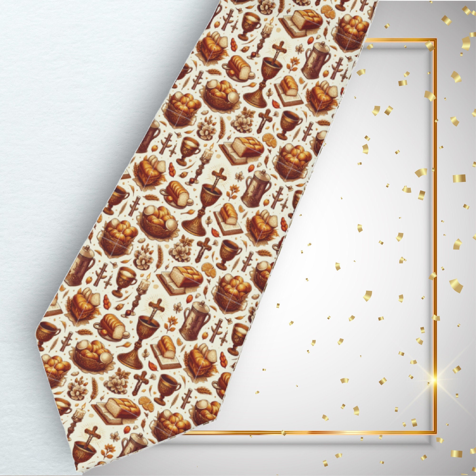 Catholic Sacrament Tie | First Communion Tie for Men | Church Tie ...