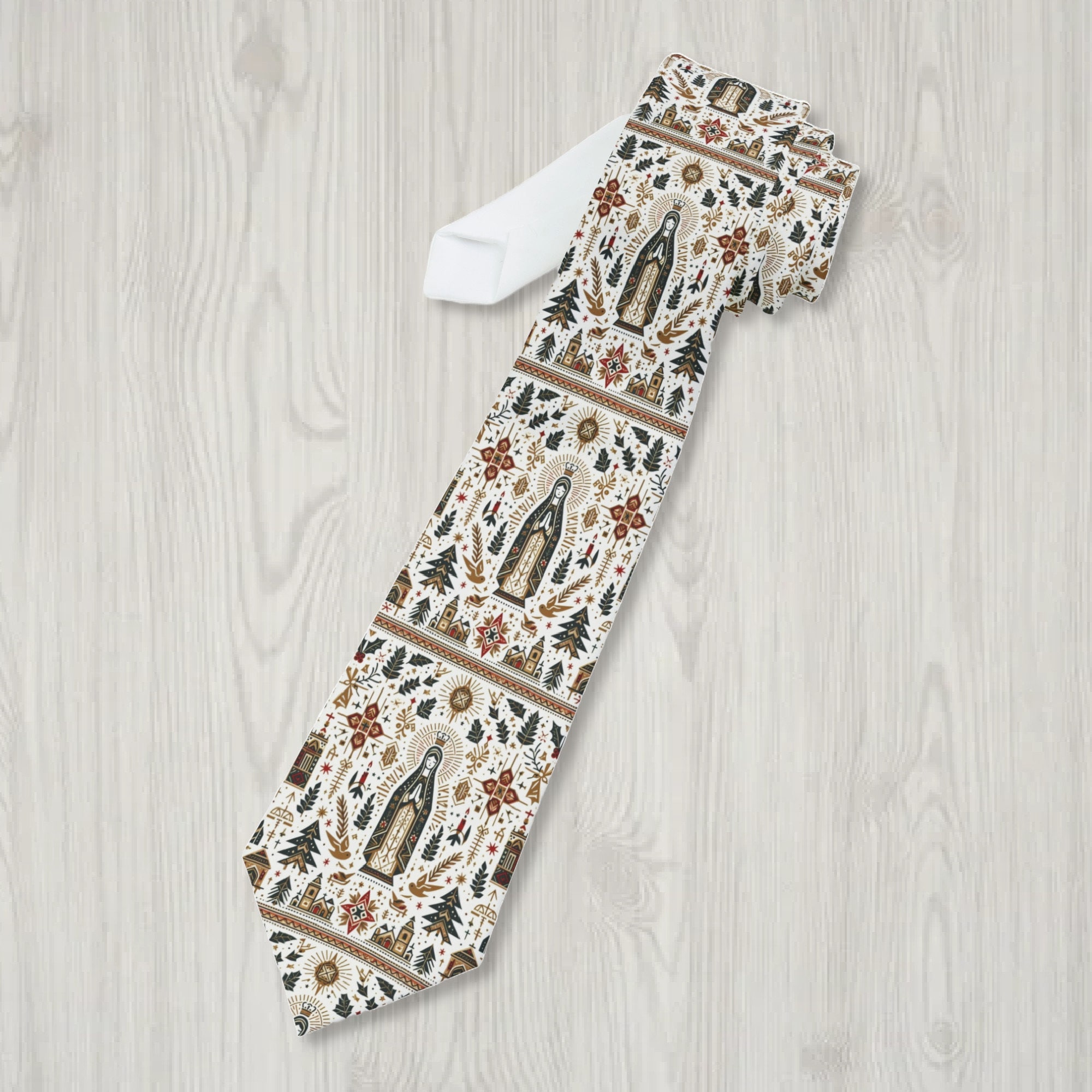 Catholic Christmas Tie | Our Lady Necktie | Making Memories in 2025 ...