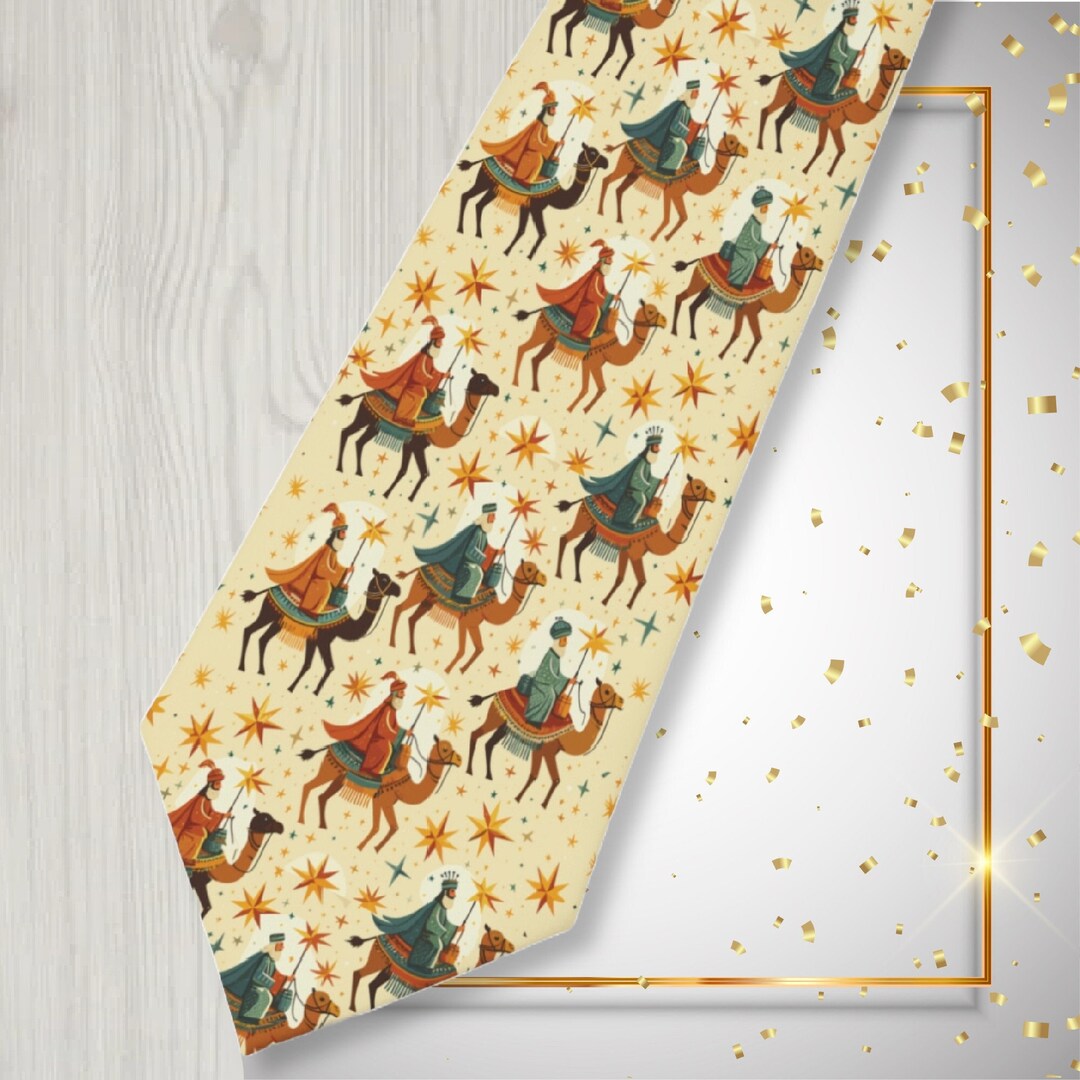 Catholic 3 Kings Men Tie |epiphany Necktie | Three Wise Men Tie for Men ...