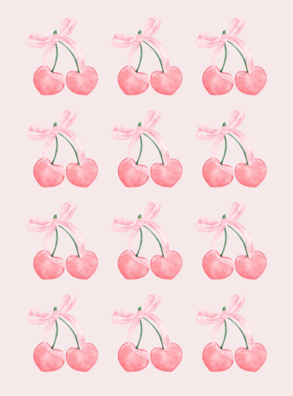 Coquette Poster, Coquette Cherry Poster, Printable Coquette Art ...