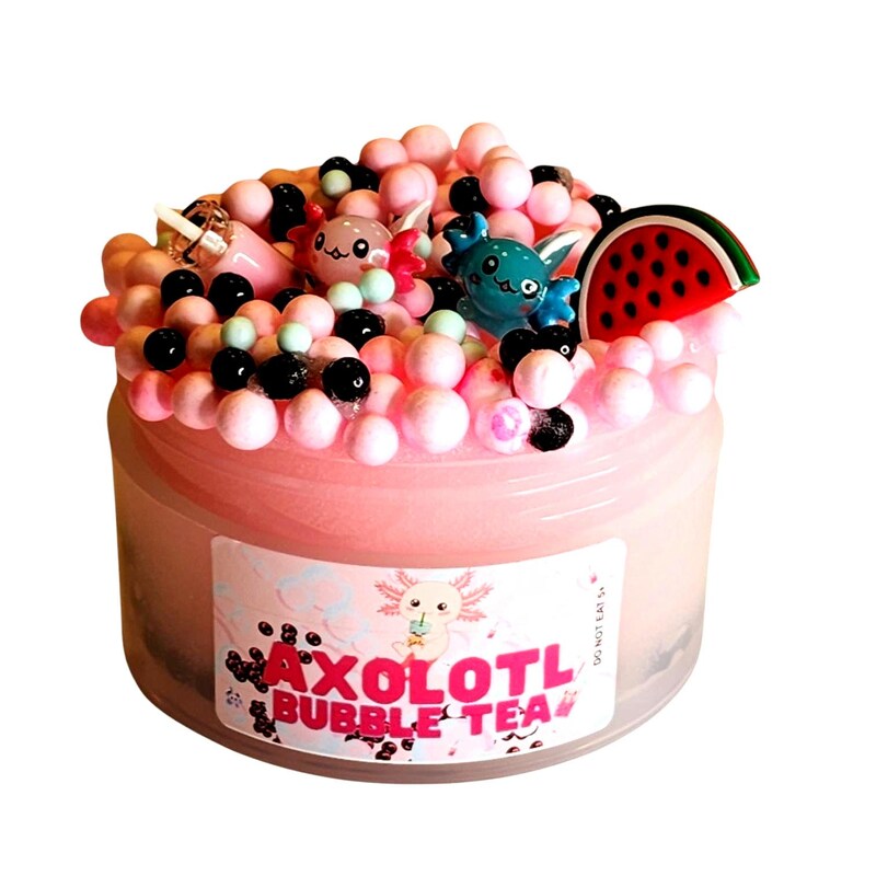 Axolotl Slime - Etsy