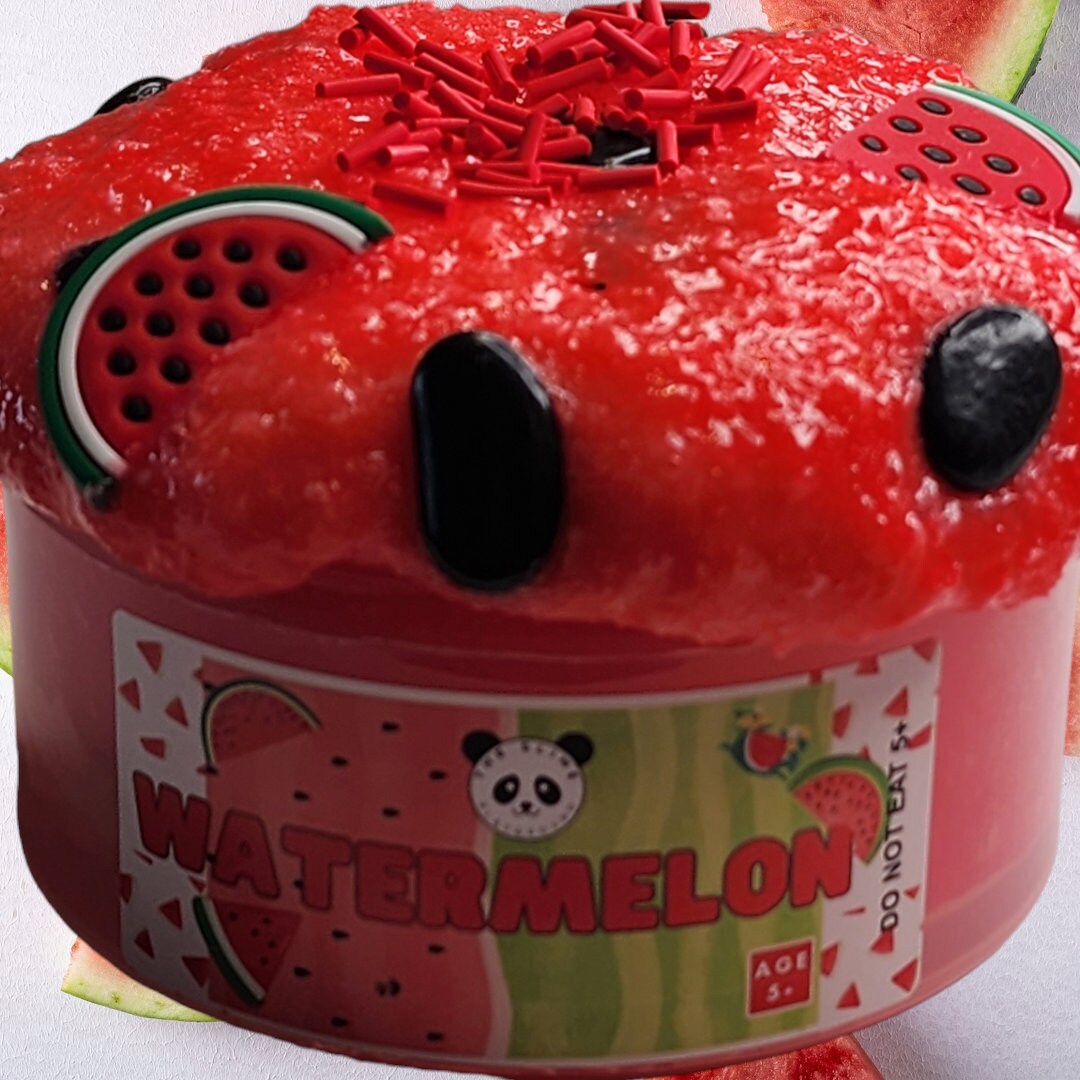 Watermelon Crunch Slime, ASMR Slime, Slime Shop, Birthday Slime, Slime ...