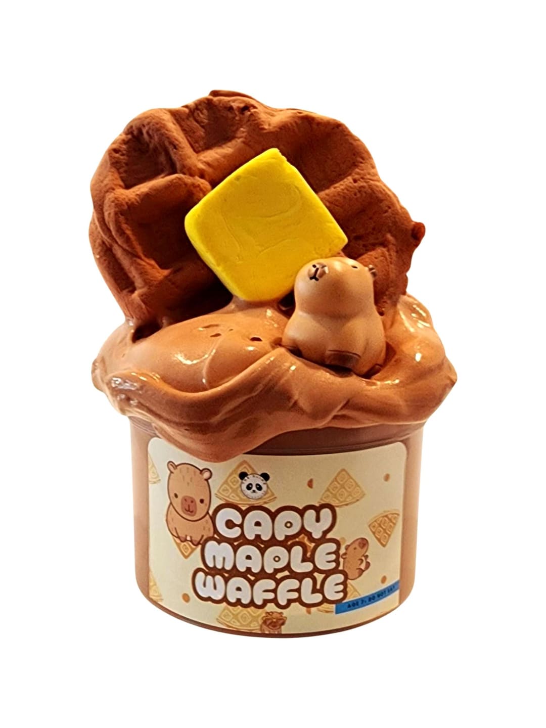 Capybara Maple Waffle Slime, Anime Slime, Cute Slime Gifts, Gifts ...