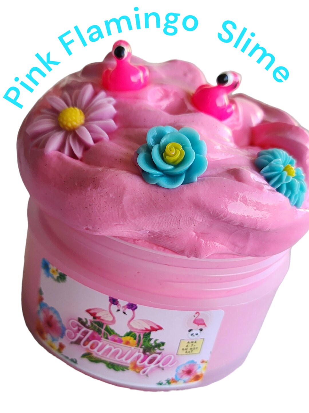 Pink Flamingo Slime, ASMR Slime, Slime Shop, Birthday Slime, Slime Kit ...