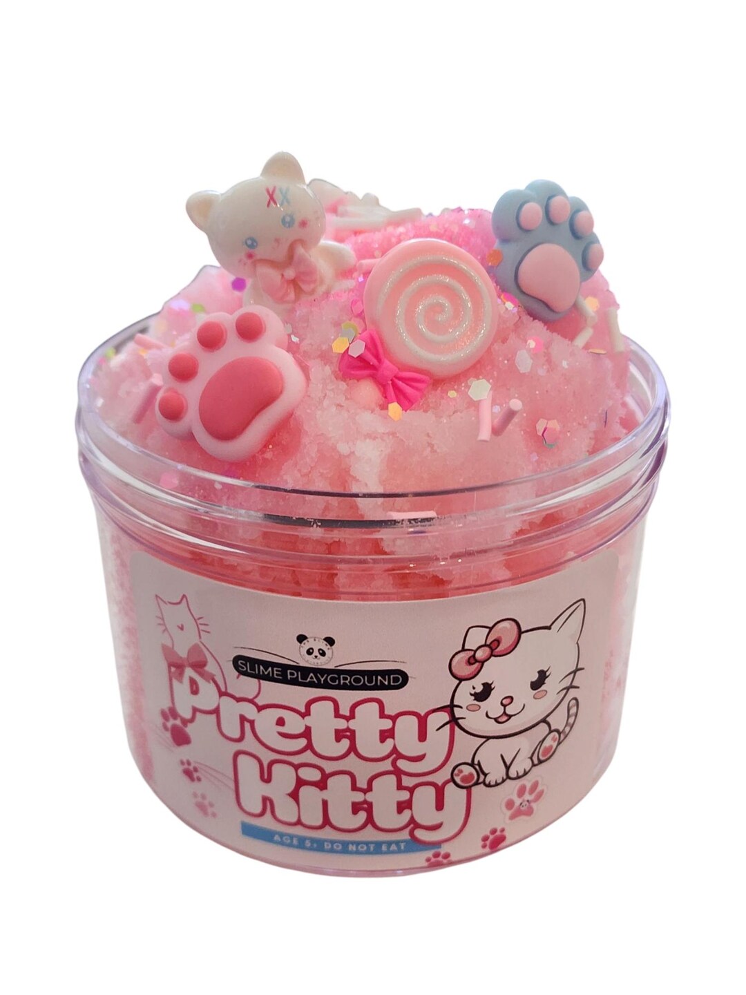 Pretty Kitty Slime, Slime, Cute Slime Gift, Slime Shop, Slime Kit ...
