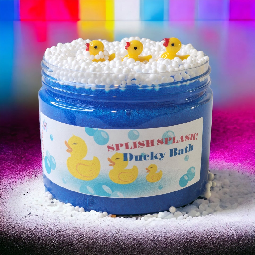 Ducky Bubble Bath Splish Splash Slime - Etsy