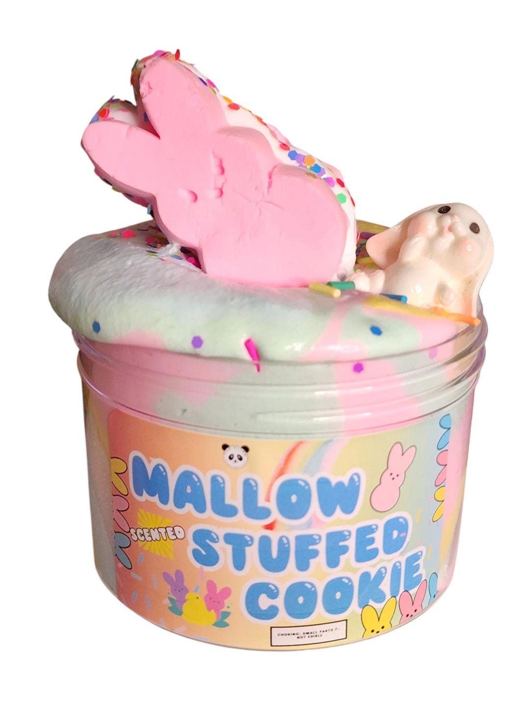 Mallow Stuffed Cookie Slime, Slimes, Cute Slime Gifts, Easter, Bunny ...