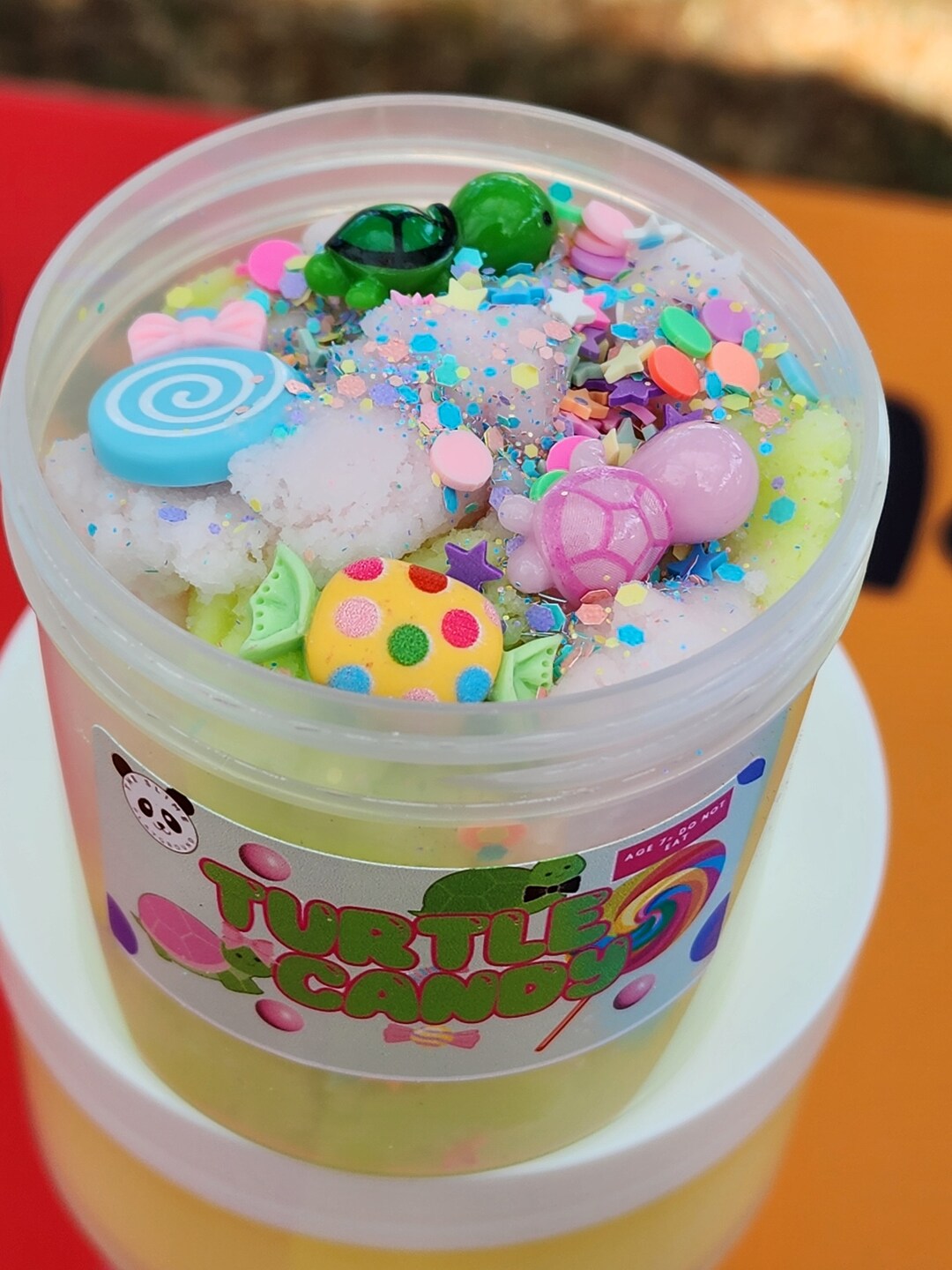 Turtle Candy Cloud Slime, Sea Life Slime, Slimes, Kawaii Gifts, Slime ...